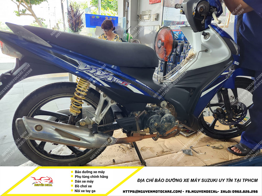 Khám Phá Nơi Bảo Dưỡng Xe Máy Suzuki An Toàn Và Đáng Tin Cậy Tại TPHCM | Chợ Moto - Mua bán rao ...